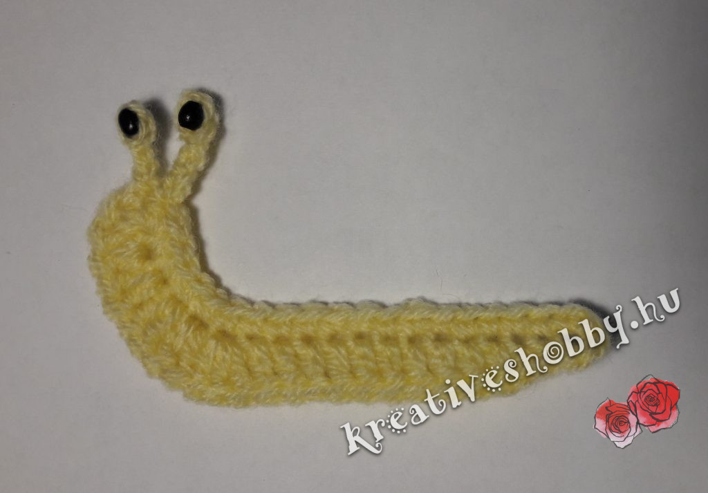 Horgolt csiga-biga minta - Kreatív+Hobby Alkotóműhely