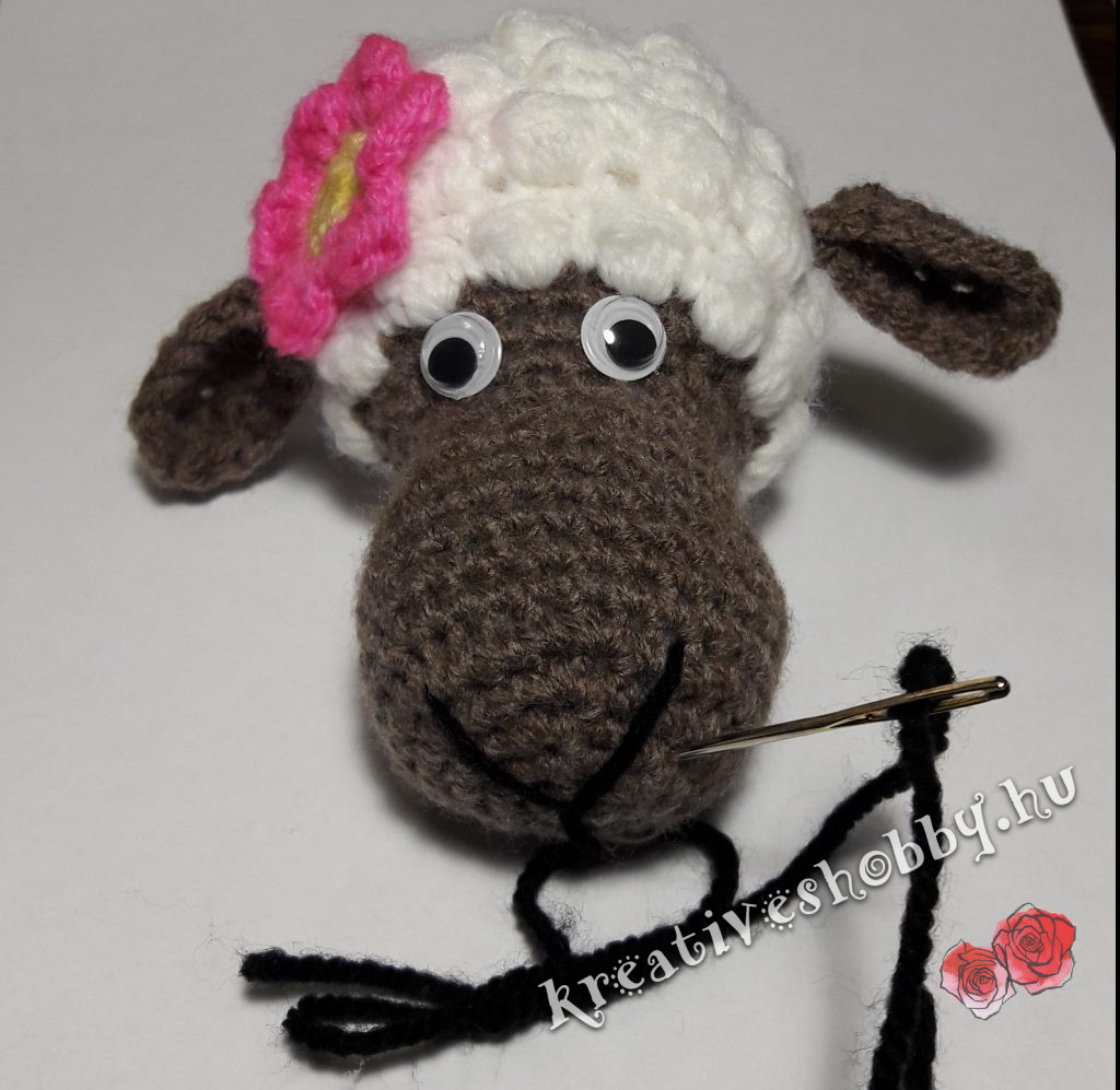 Horgolt bárány, az ari öri-bari :-) 2. - Kreatív+Hobby Alkotóműhely