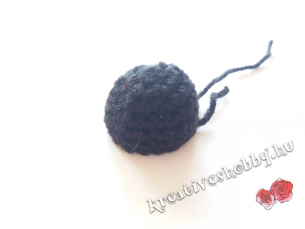 Horgolt katicabogár (amigurumi) - Kreatív+Hobby Alkotóműhely